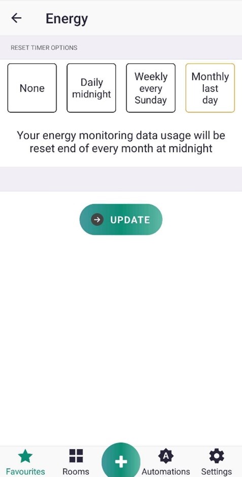 How to see energy usage of your Lightwave devices