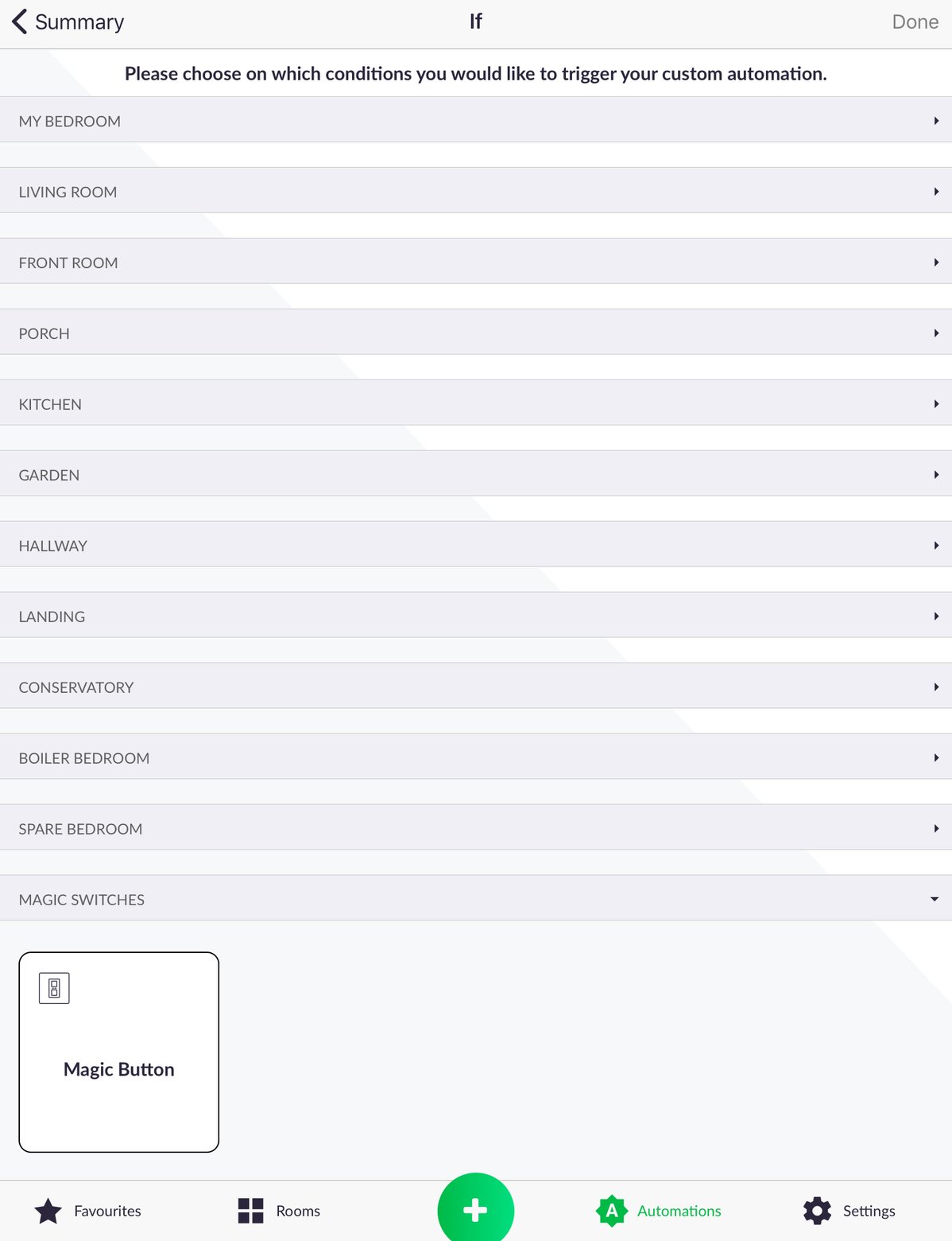How to set up a "Magic Button" on a Smart Series Dimmer